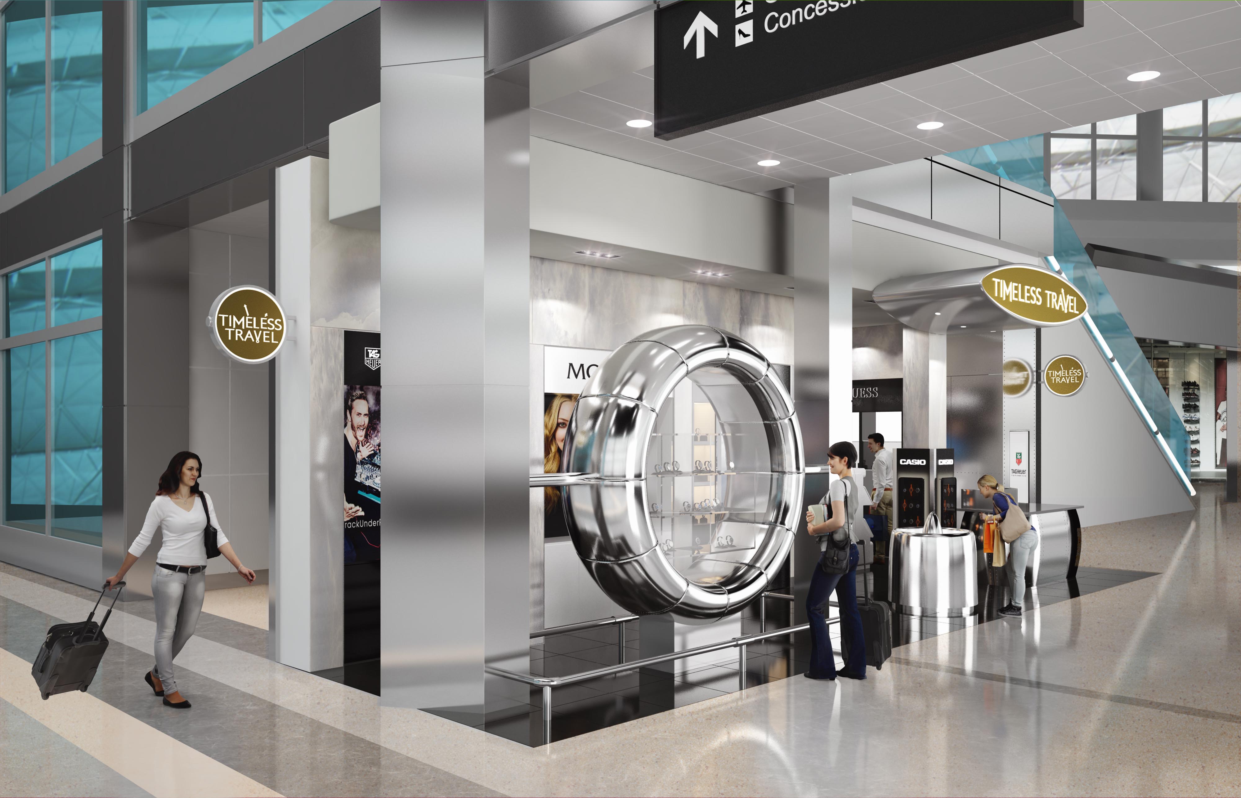 Clock in at DFW’s Timeless Travel - SMARTDESIGN GROUP